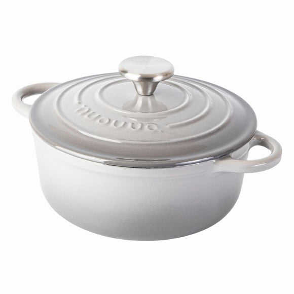 Grey Cast Iron Dutch Oven with Lid - 2L, 20cm – Koch & Köchin